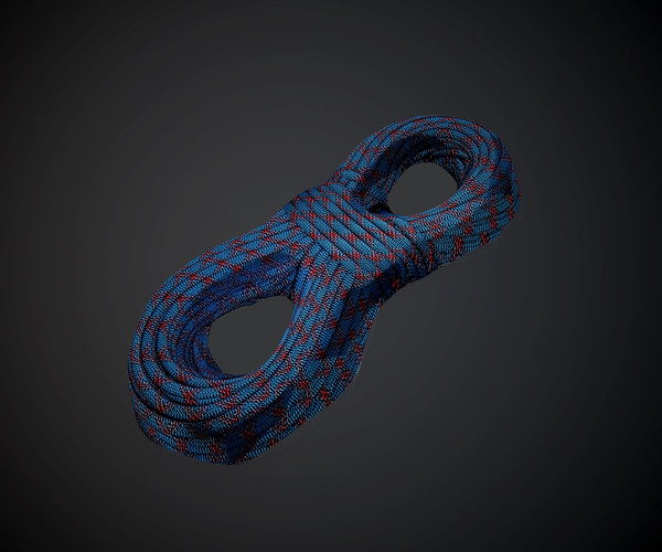 ArtStation - Rope with Alpha Map Seamless PBR Texture | Game Assets