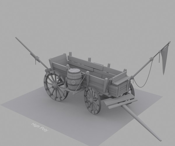 ArtStation - Cartoon Wagon | Resources