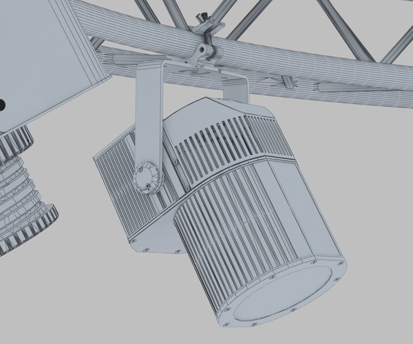 ArtStation - Circle Square Truss 400cm-Stage Lights | Resources