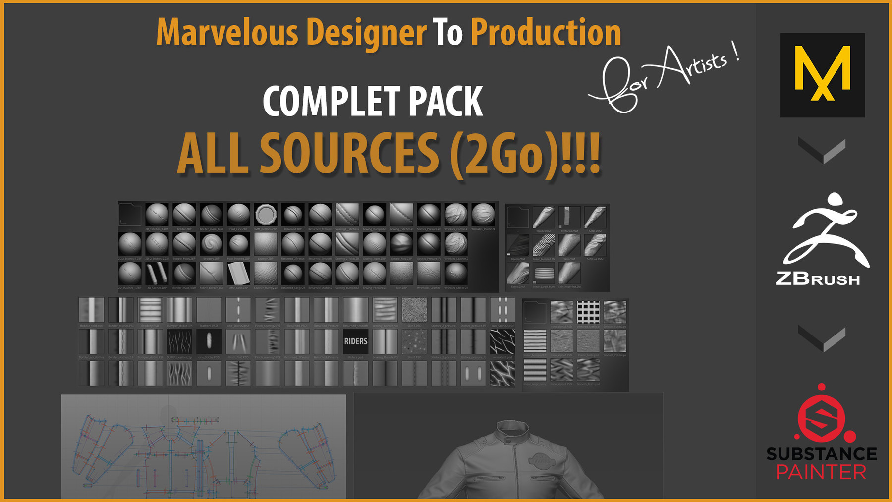 ArtStation - Marvelous Designer To Production for artists ! | Tutorials