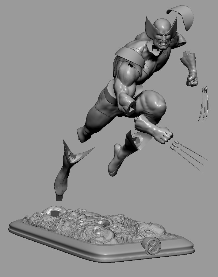 ArtStation - Wolverine printable | Resources