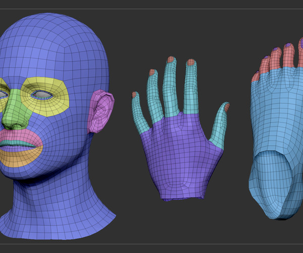 ArtStation - Skinny Male Basemesh | Resources