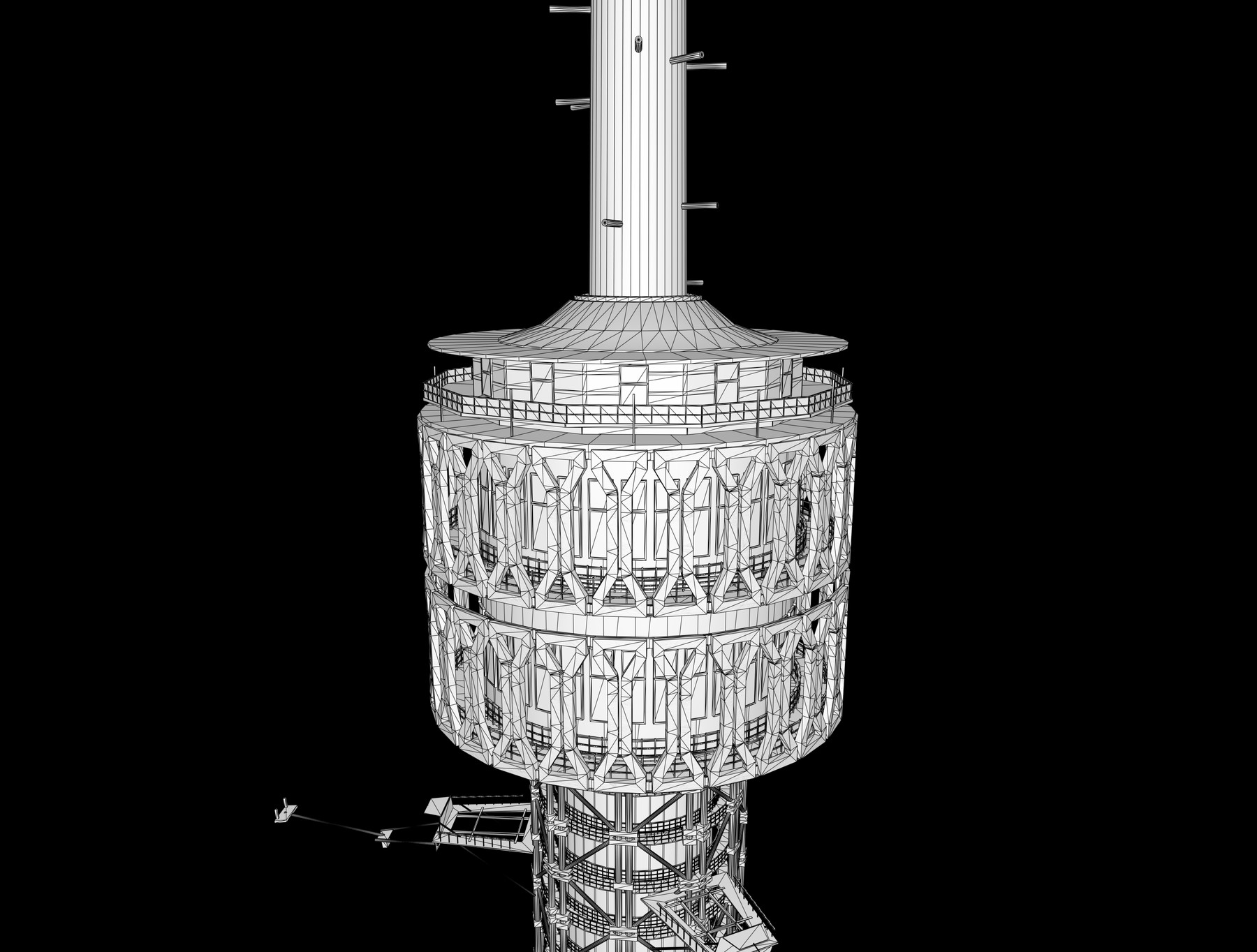 ArtStation - Tashkent TV Tower 3D model | Resources