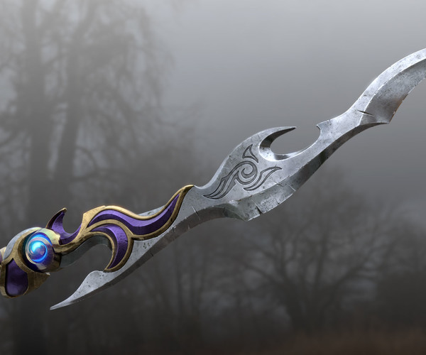 ArtStation - Fantasy Hero Sword | Game Assets