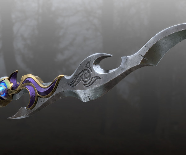 ArtStation - Fantasy Hero Sword | Game Assets