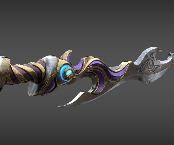 ArtStation - Fantasy Hero Sword | Game Assets