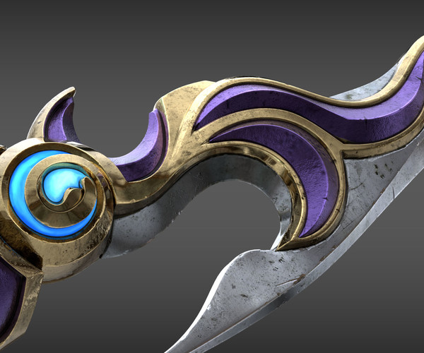 ArtStation - Fantasy Hero Sword | Game Assets