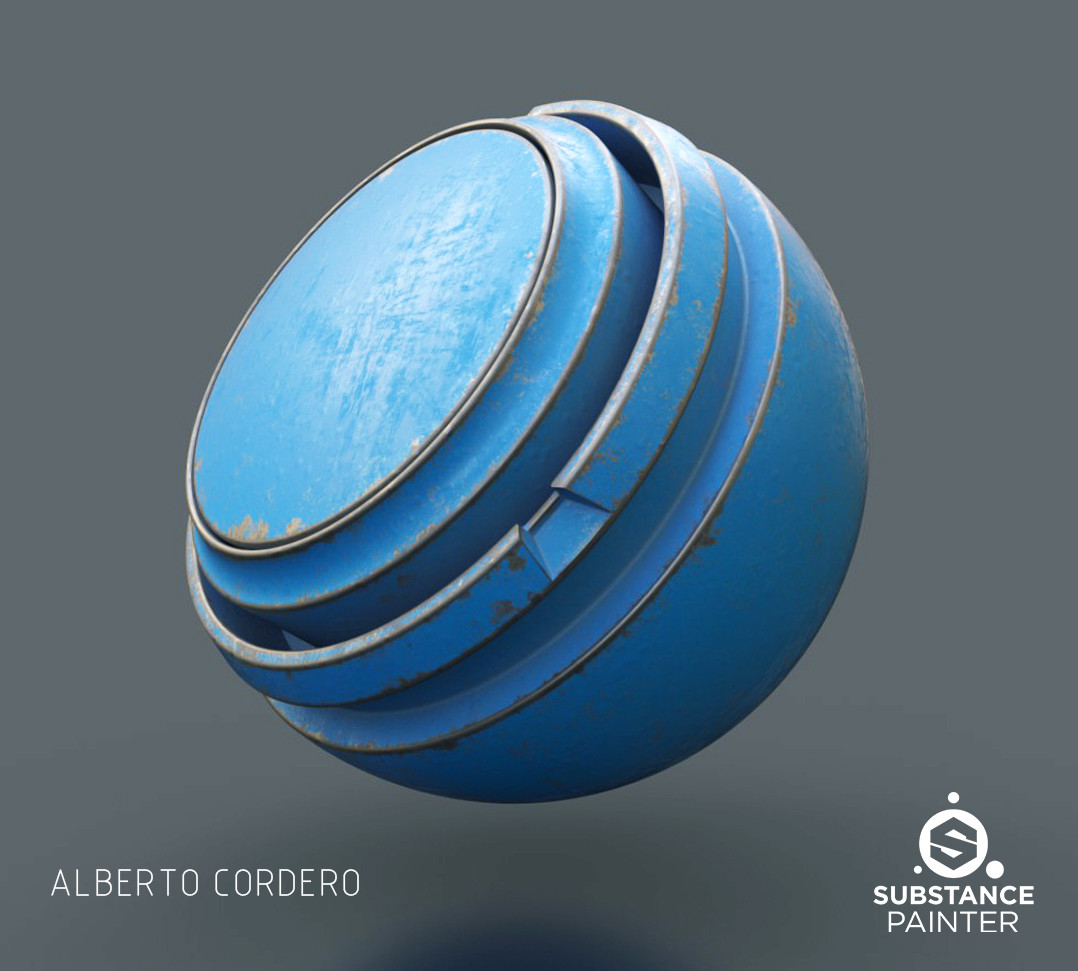 ArtStation - Worn Painted Metal | Resources