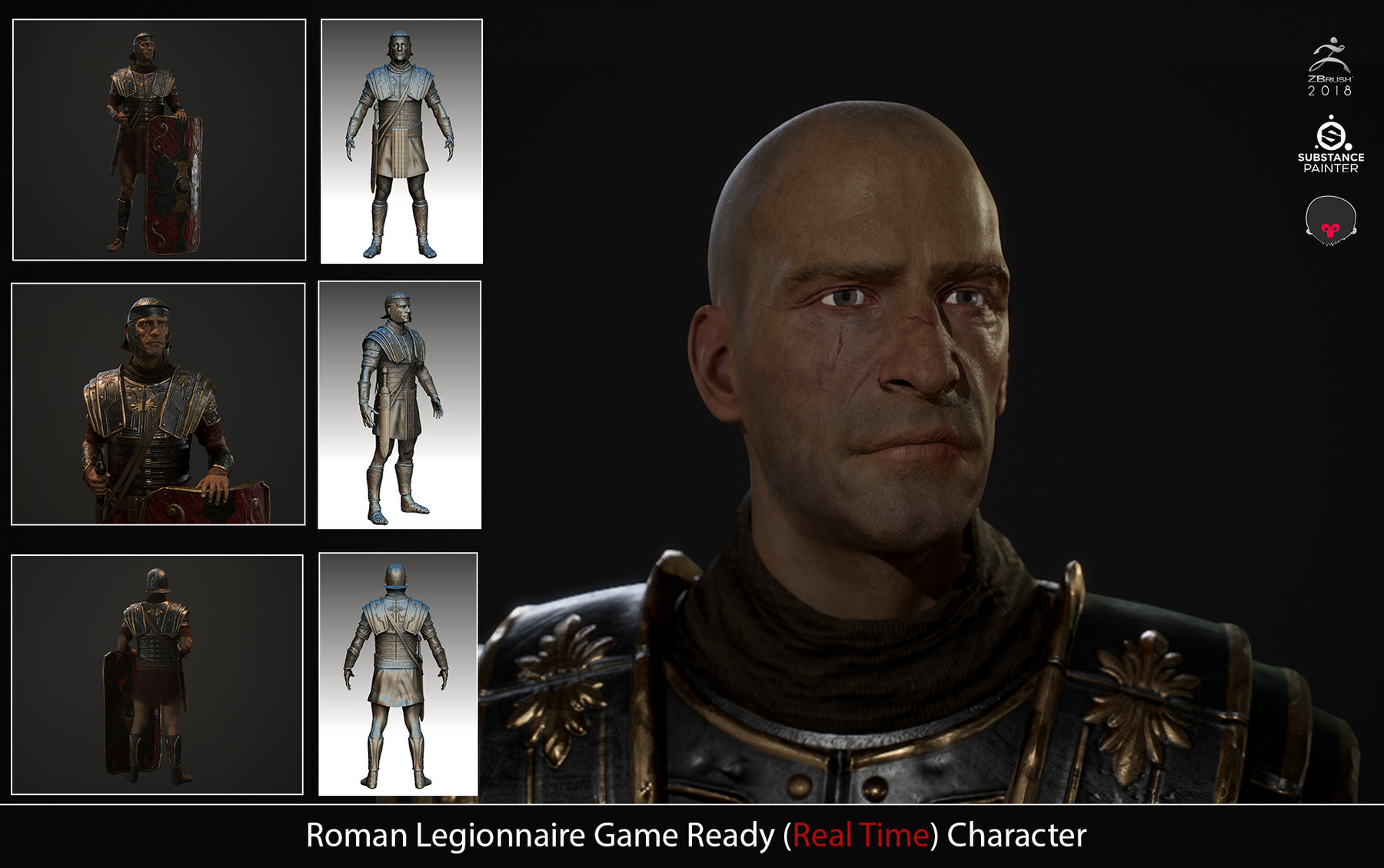 ArtStation - Soldier | Game Assets