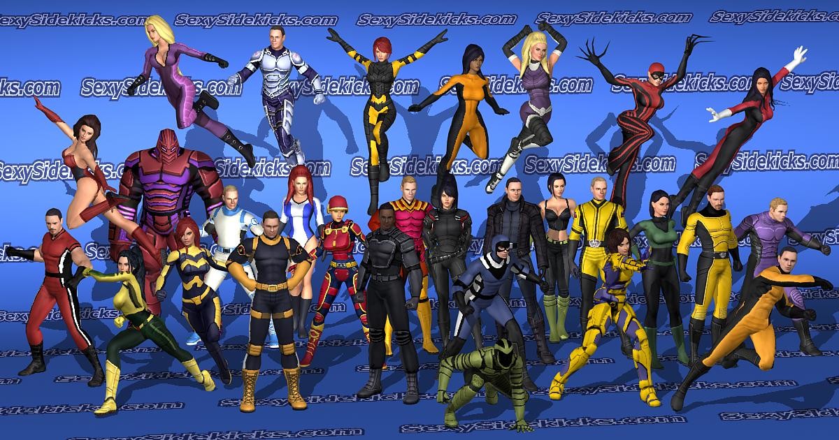 ArtStation - Superhero Construction Kit 1.0 | Game Assets