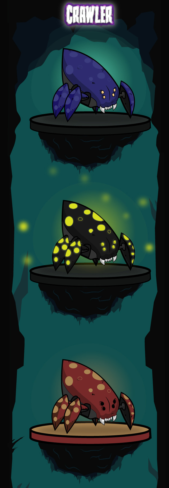 ArtStation - Alien Mutant Mine Crawler | Game Assets