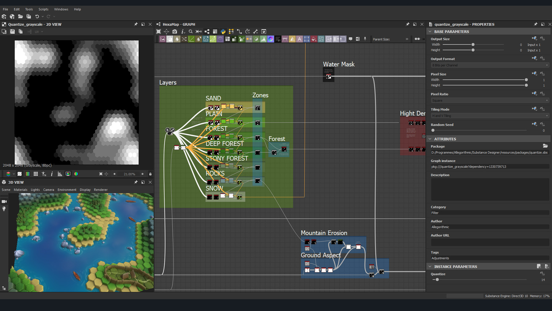 ArtStation - Procedural Board game Map Generator - Sbs Graph with ...