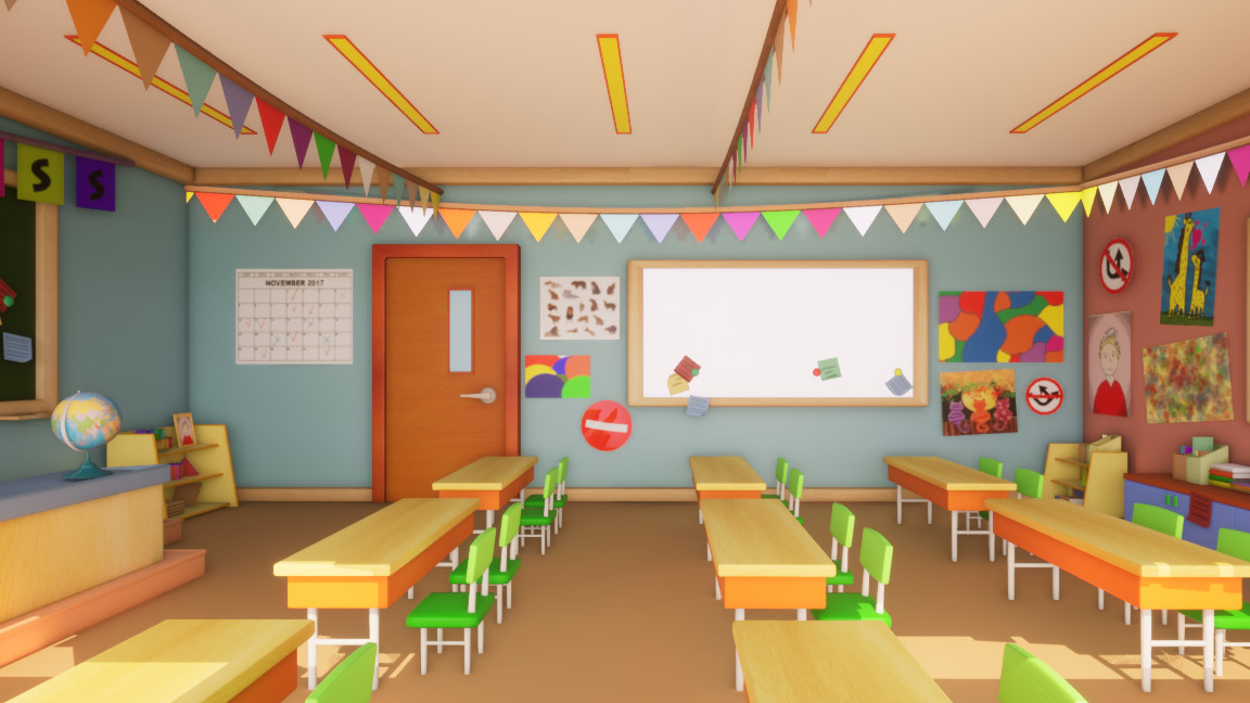 ArtStation - UE4 - Asset - Background - Cartoons - Hight poly | Resources