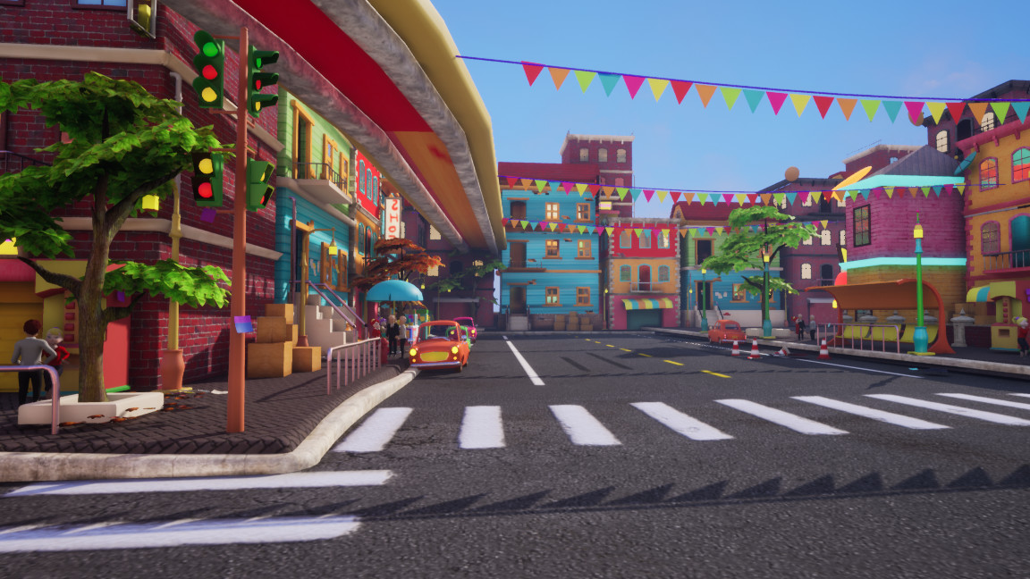 ArtStation - UE4 - Asset - Background - Cartoons - Hight poly | Resources