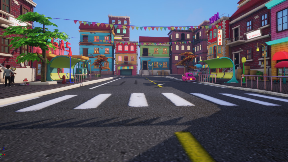 ArtStation - UE4 - Asset - Background - Cartoons - Hight poly | Resources