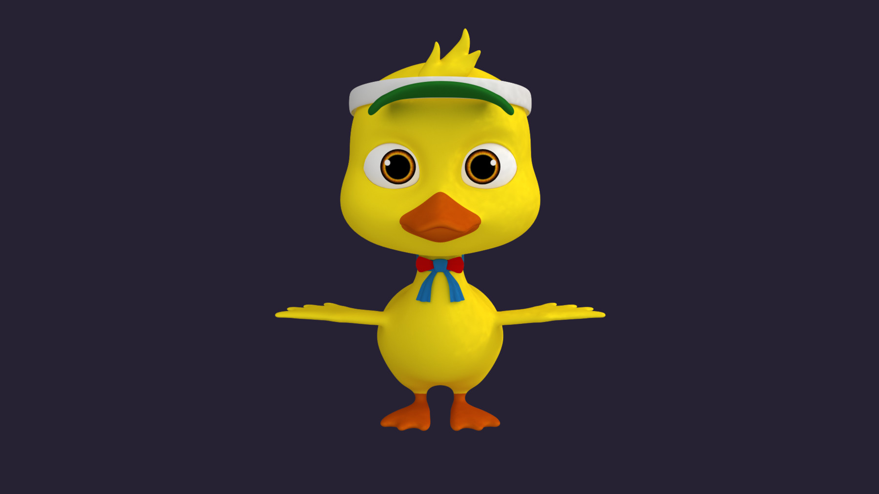 ArtStation - Asset - Cartoons - Character - Animals - Duckling | Resources