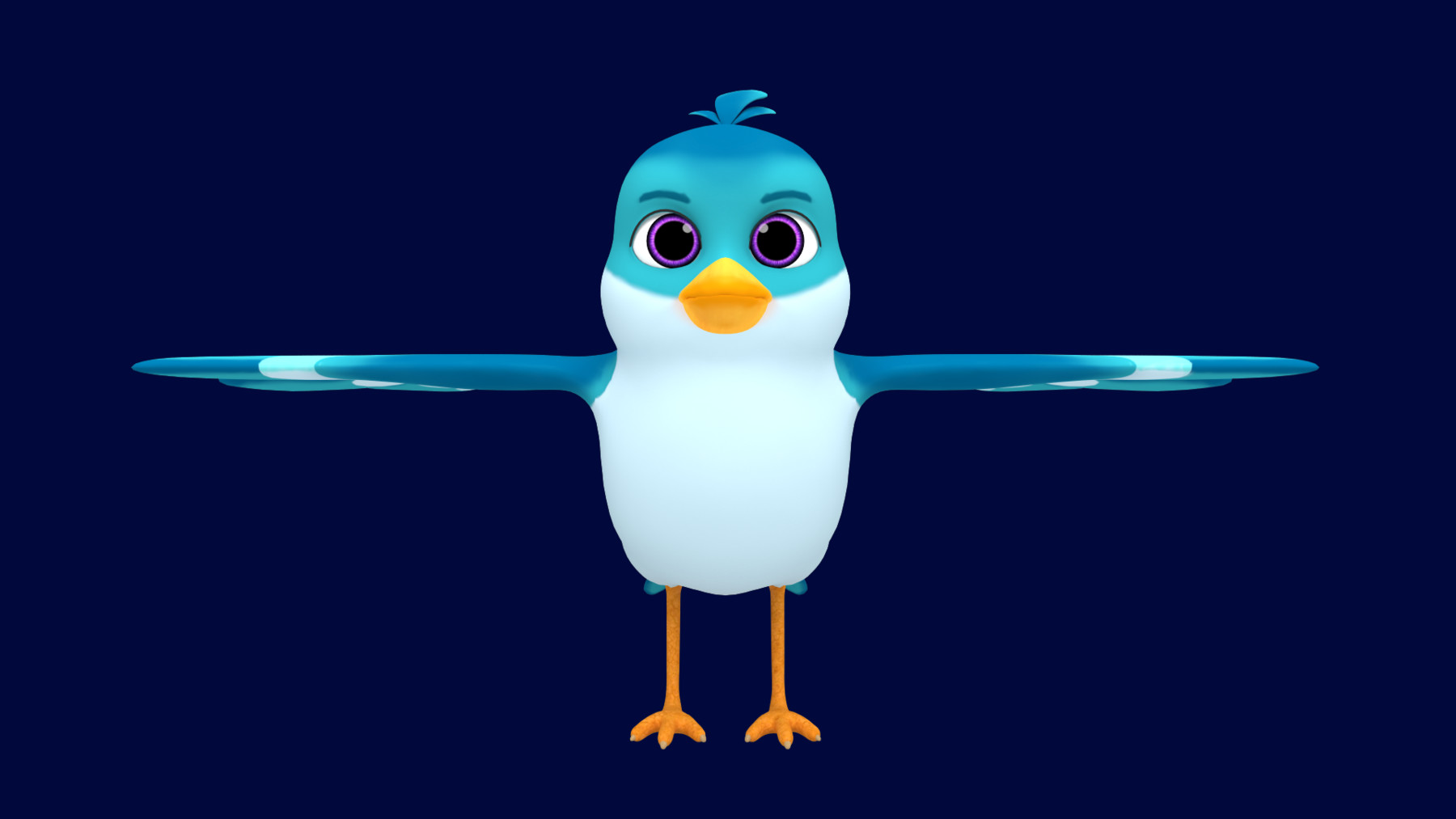 ArtStation - Asset - Cartoons - Character - Sparrow | Resources