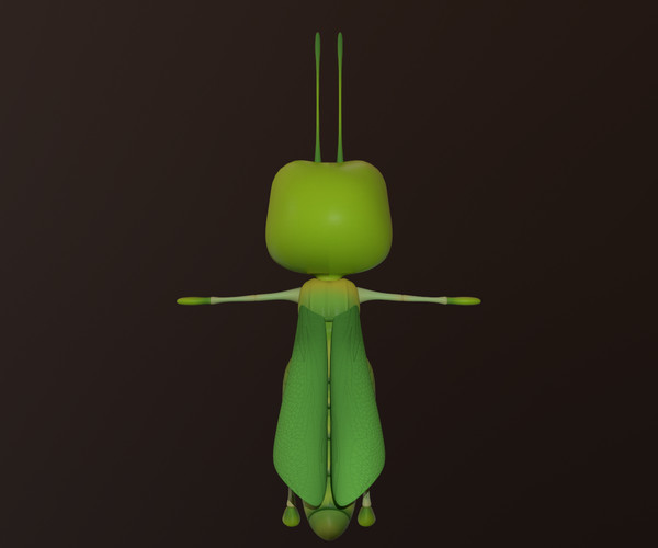 ArtStation - Asset - Cartoons - Character - Locust | Resources