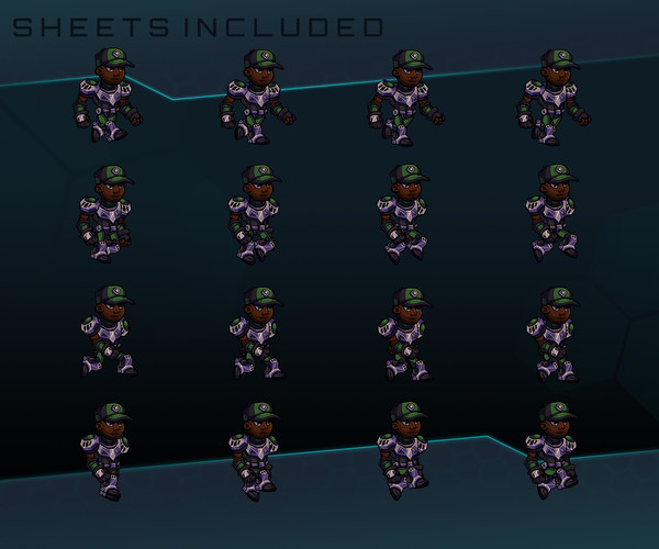 ArtStation - Scifi Marine Character | Game Assets