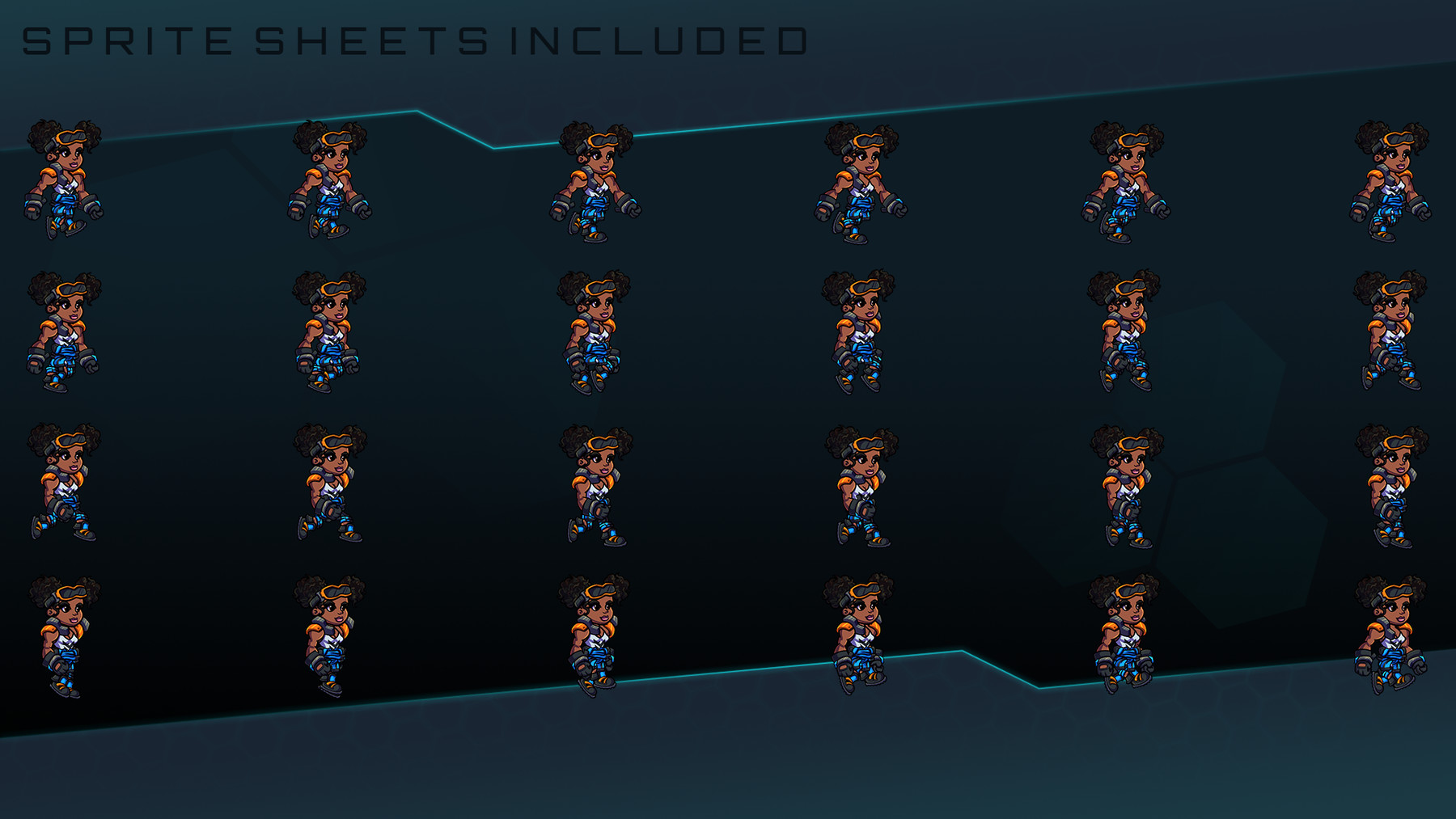 ArtStation - Scifi Mechanic Character | Game Assets