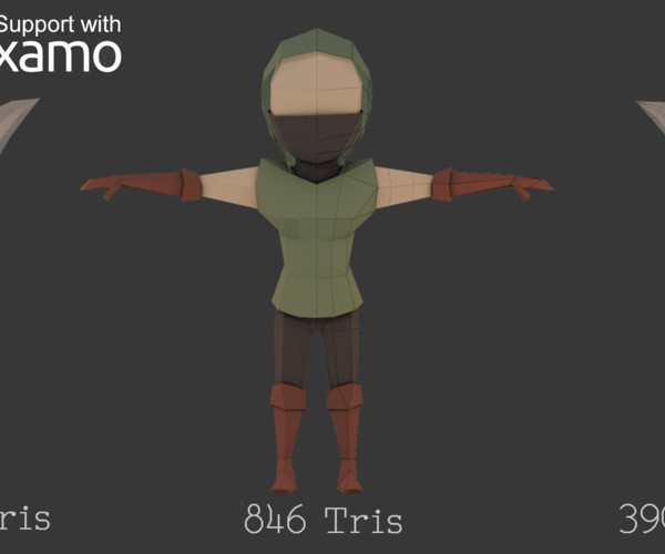 ArtStation - Assassin Character | Game Assets