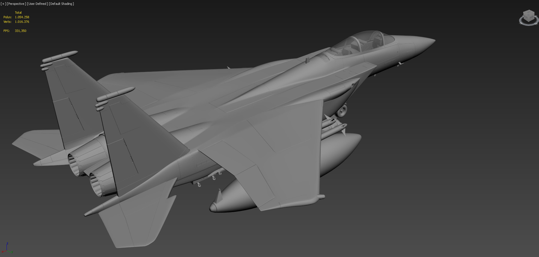 ArtStation - McDonnell Douglas F-15 E Strike Eagle jet fighter | Resources