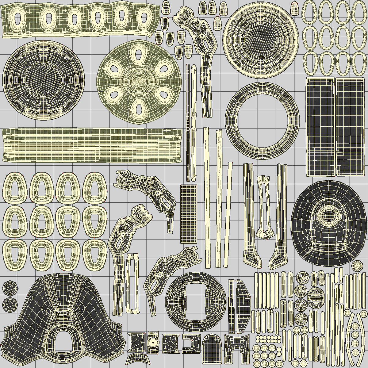 Artstation Sci Fi Grenade Game Assets