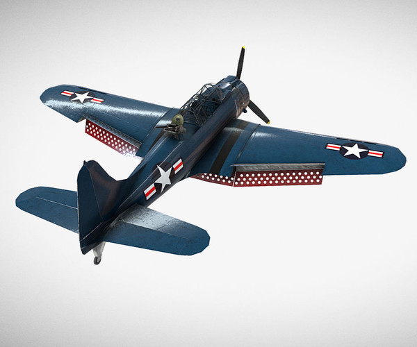 ArtStation - Douglas SBD Dauntless | Resources