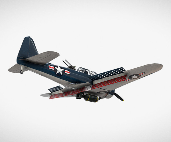ArtStation - Douglas SBD Dauntless | Resources