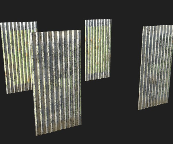 ArtStation - Corrogated sheets | Resources