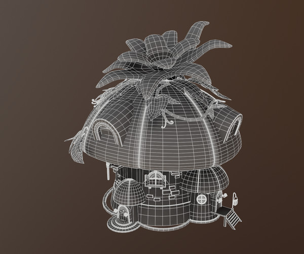 ArtStation - Asset - Cartoons - House - 3D model | Resources