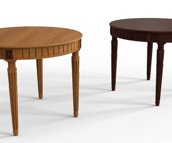 ArtStation - neoclassic table | Resources