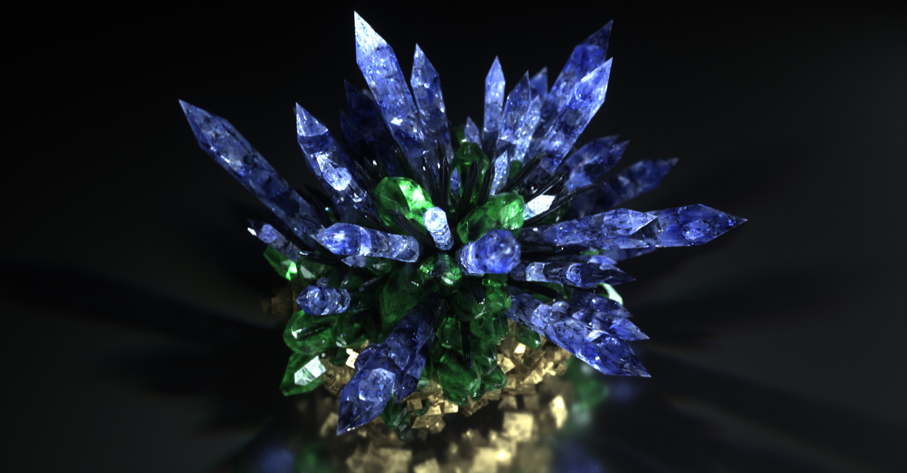ArtStation - Crystal Formation 3D Model | Game Assets
