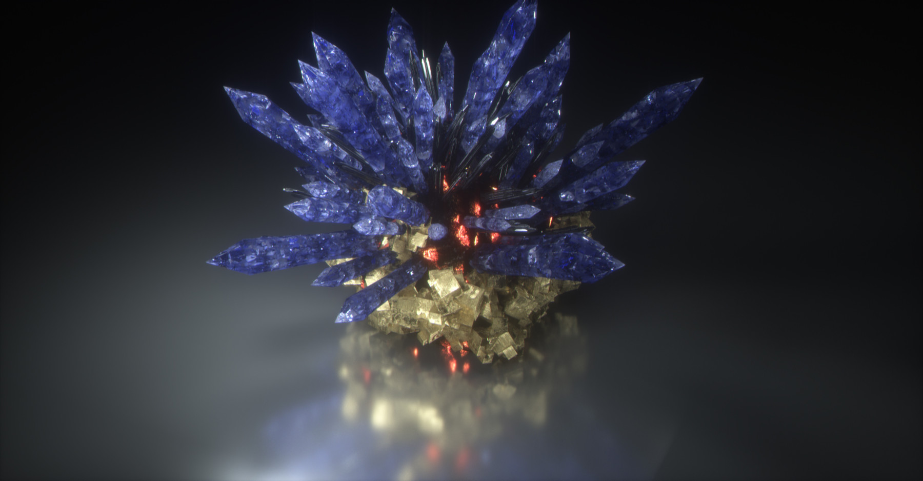 ArtStation - Crystal Formation 3D Model | Game Assets