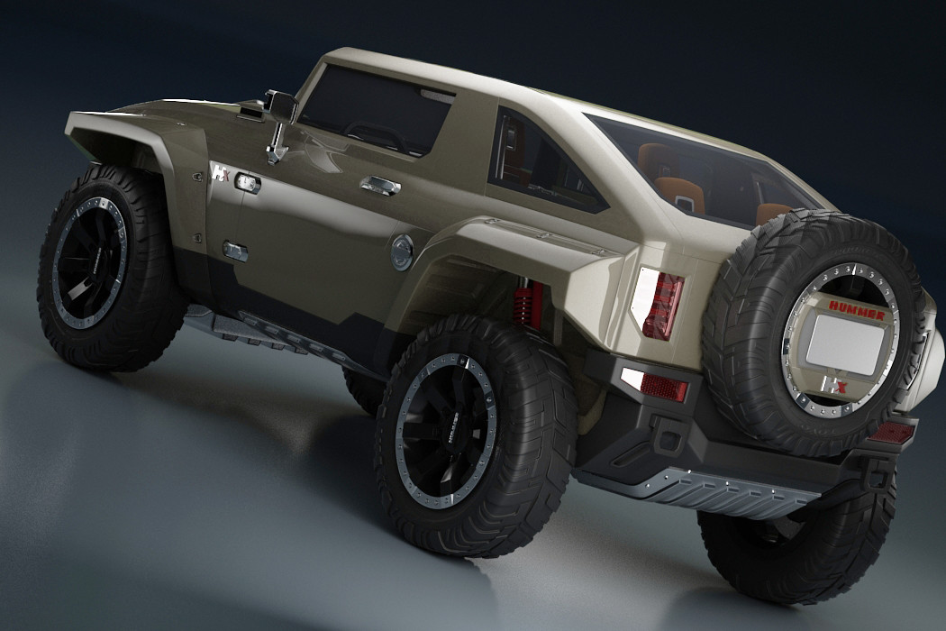 ArtStation - Hummer HX 4x4 Vehicle | Resources
