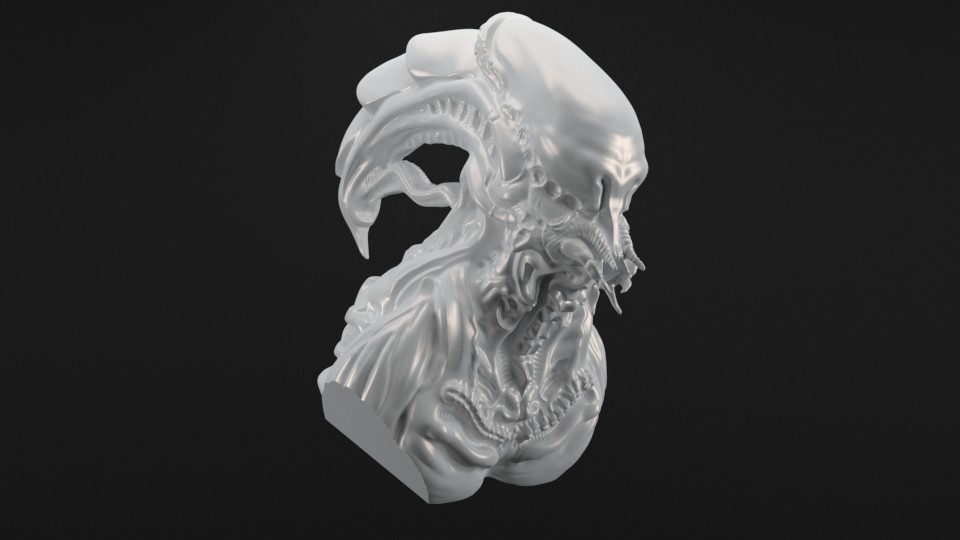 ArtStation - Alien for print | Resources