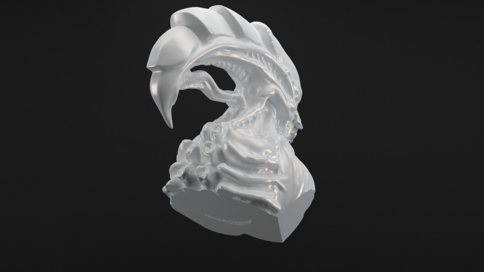 ArtStation - Alien for print | Resources