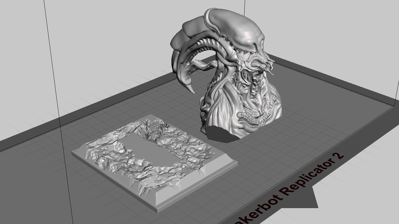 ArtStation - Alien for print | Resources