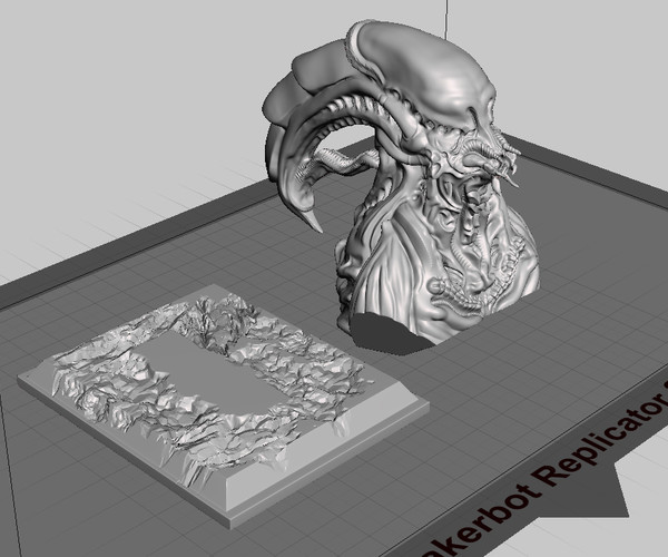 ArtStation - Alien for print | Resources