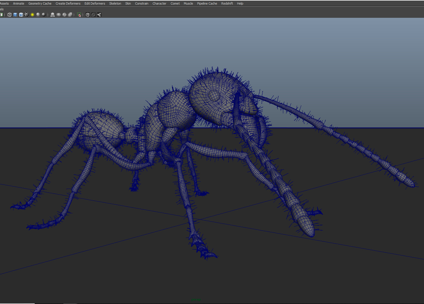 ArtStation - Fire Ant Maya Rig | Resources