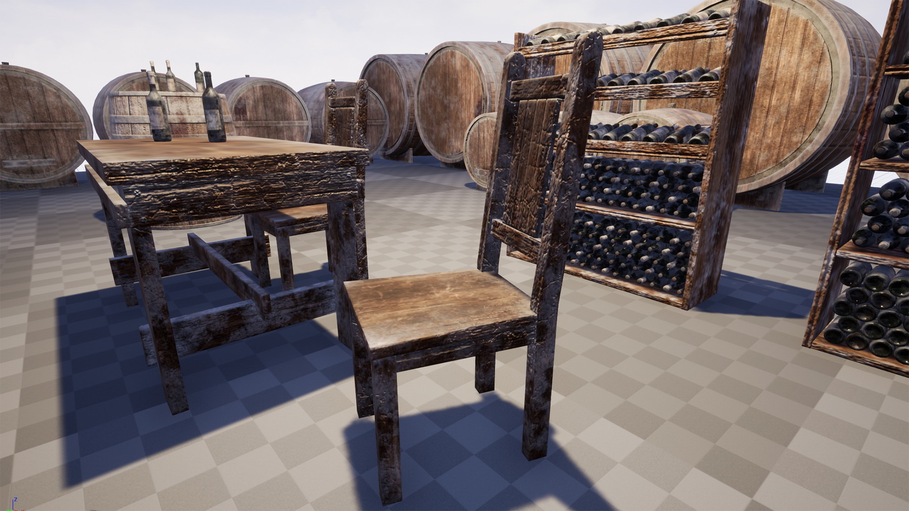 ArtStation - Wine Cellar Pack | Game Assets
