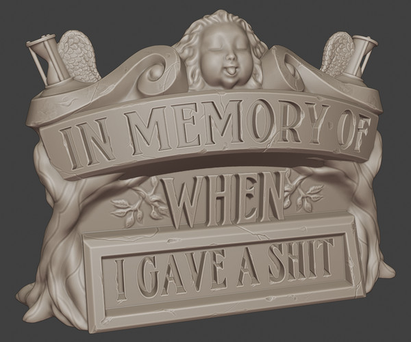 ArtStation - Memorial - 3D Print Model | Resources