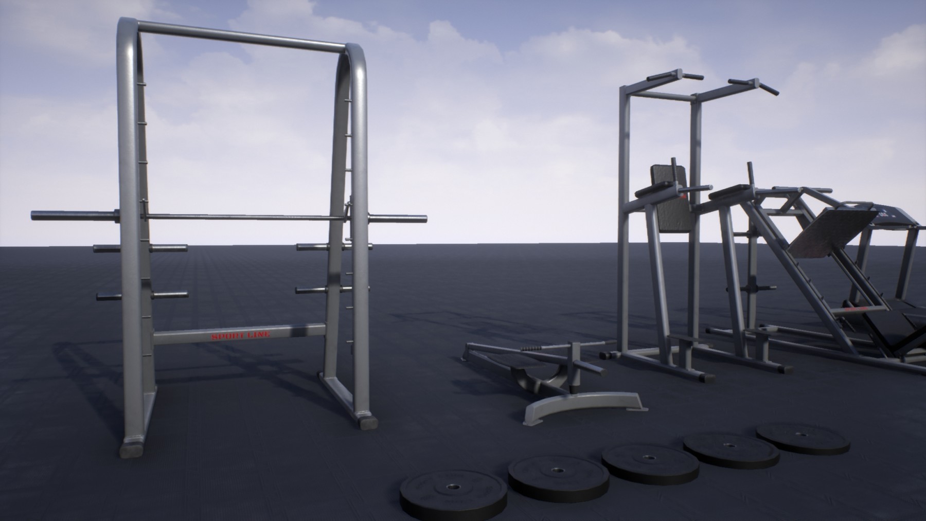 ArtStation - Gym Props PACK 02 | Resources