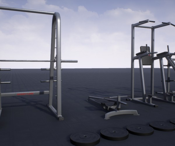ArtStation - Gym Props PACK 02 | Resources