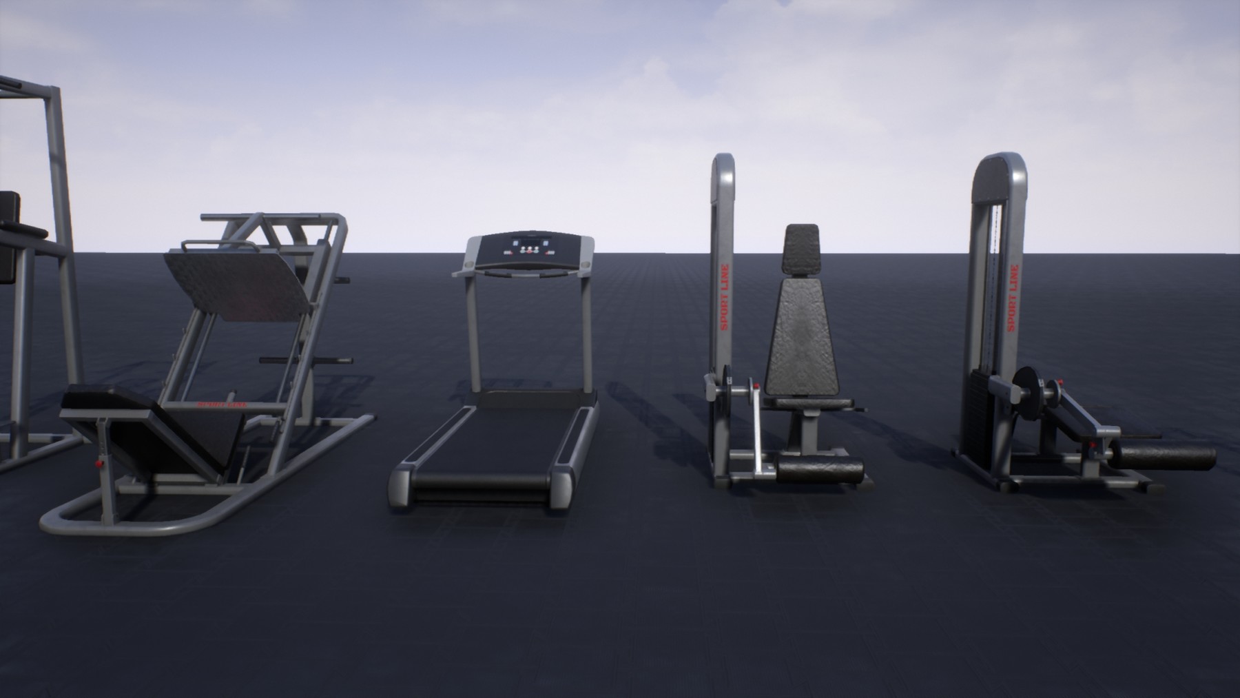 ArtStation - Gym Props PACK 02 | Resources