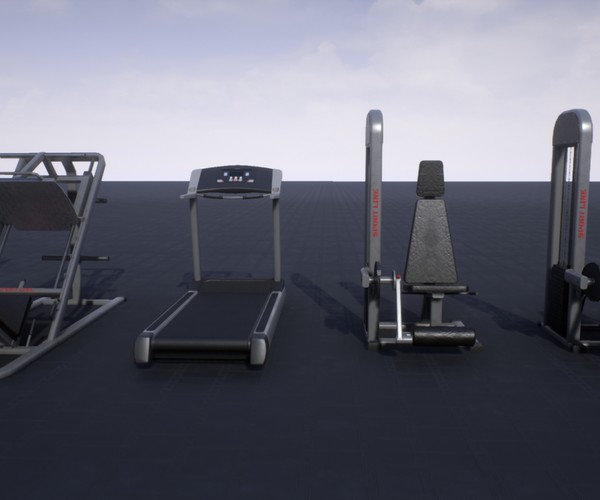 ArtStation - Gym Props PACK 02 | Resources