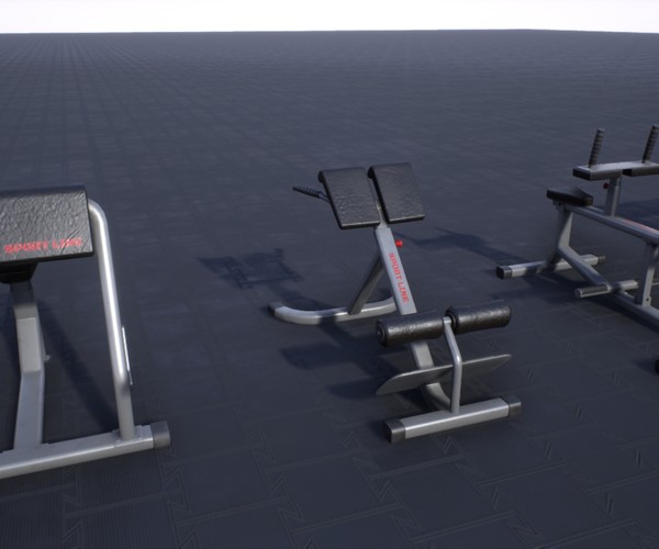 ArtStation - Gym Props PACK 02 | Resources