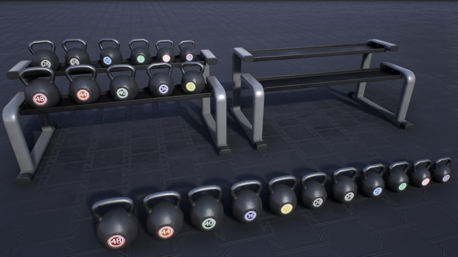 ArtStation - Gym Props PACK 02 | Resources