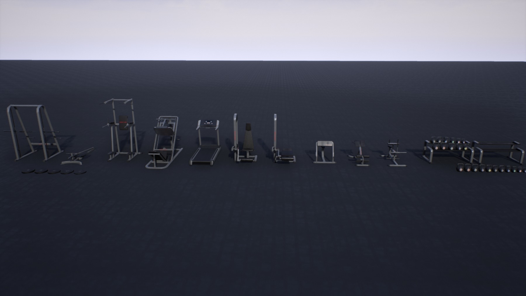 ArtStation - Gym Props PACK 02 | Resources