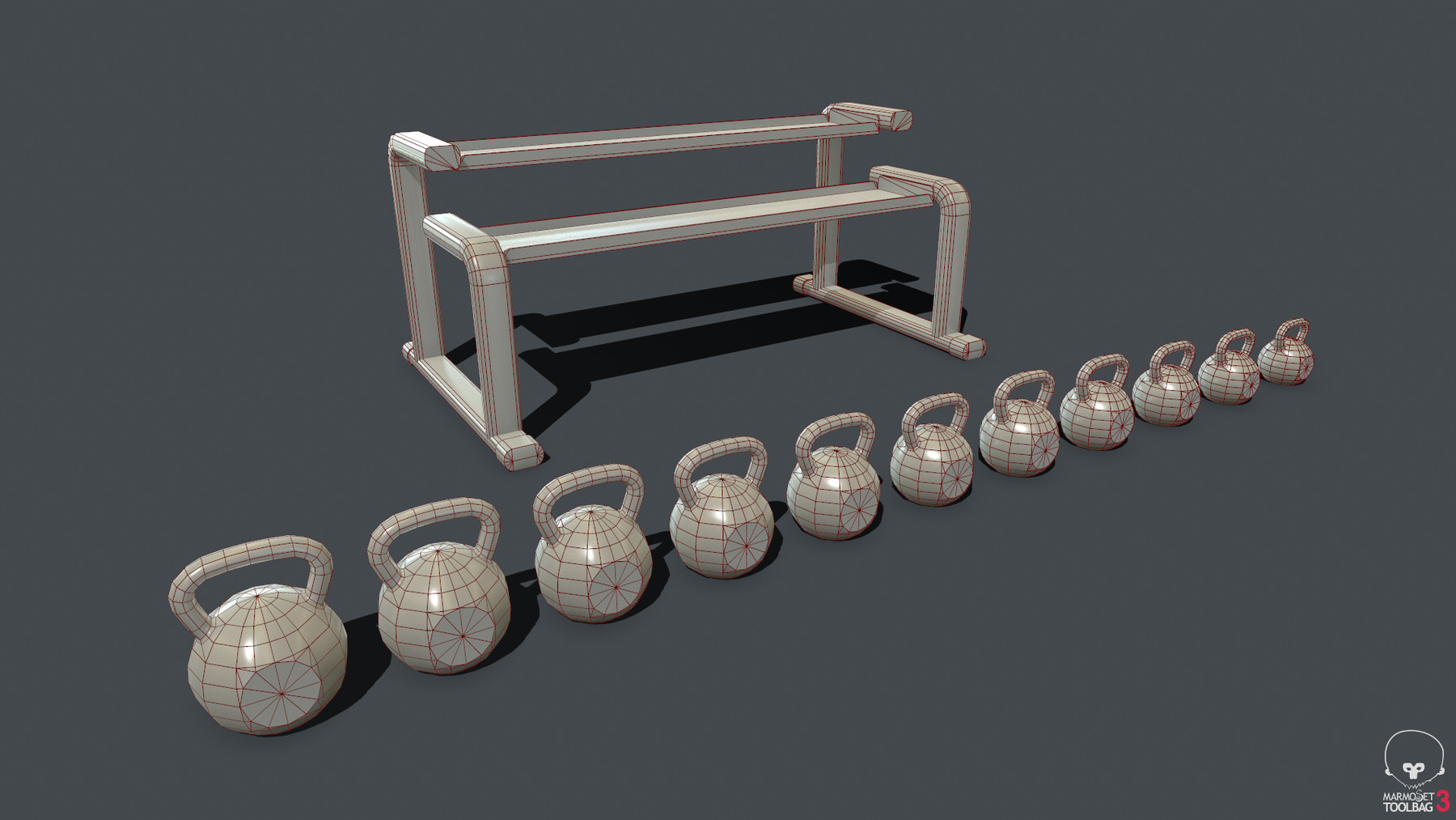 ArtStation - Gym Props PACK 02 | Resources